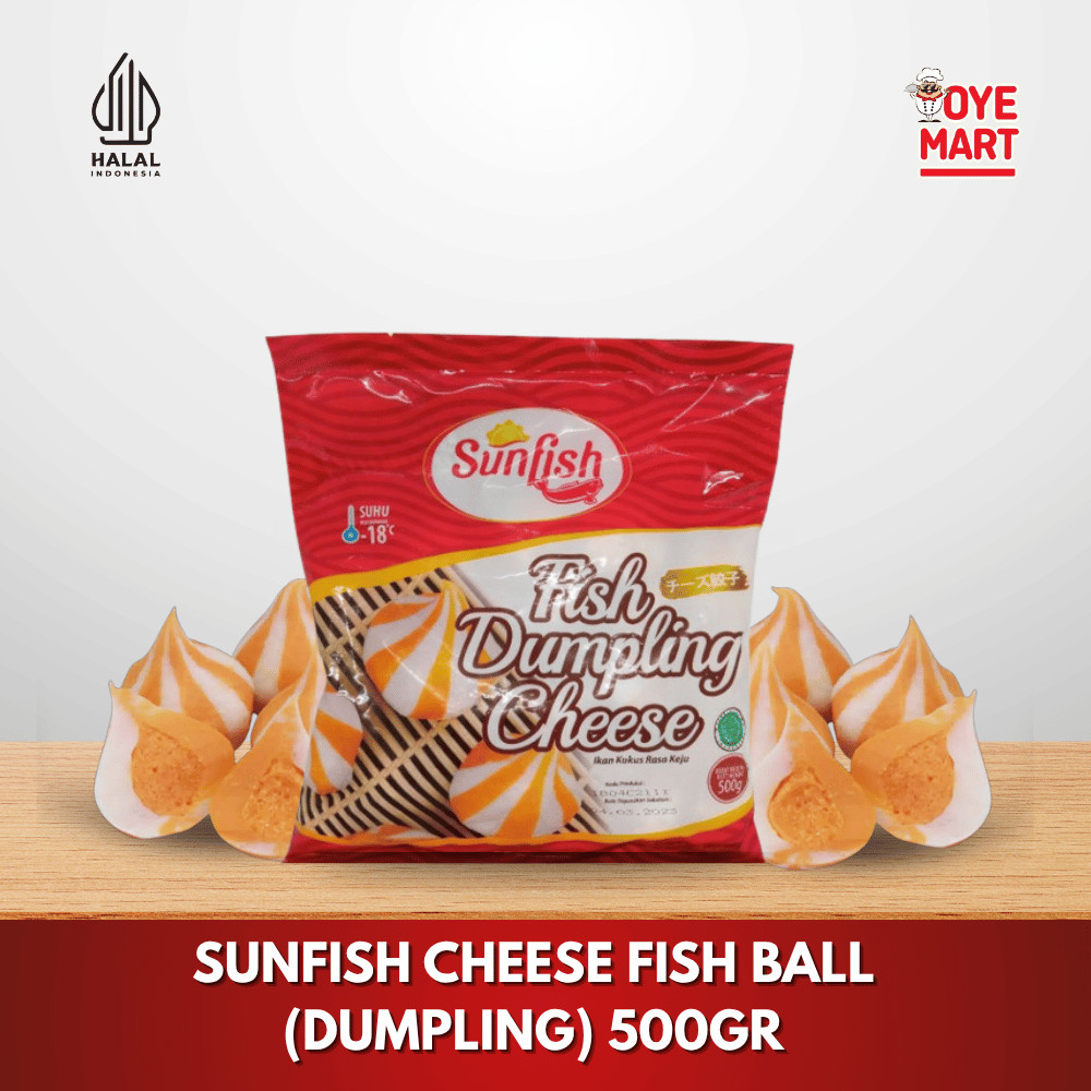 Jual SUNFISH CHEESE DUMPLING ATAU CHEESE BALL 500GR / IKAN OLAHAN ISI ...