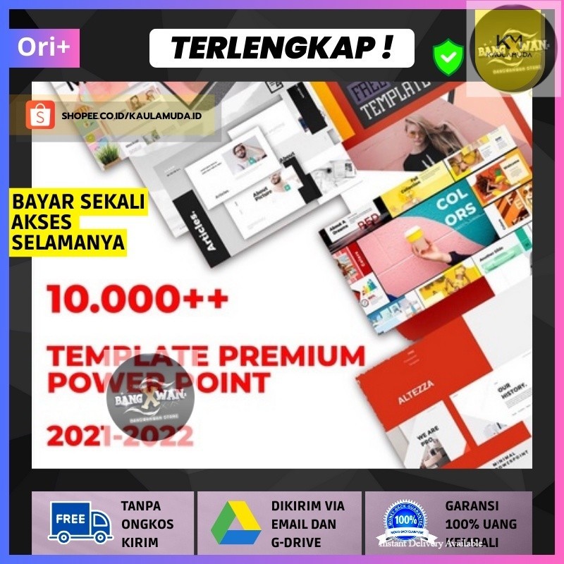 Jual PAKET 10.000+ TEMPLATE POWERPOINT PREMIUM PPT Power Point ...