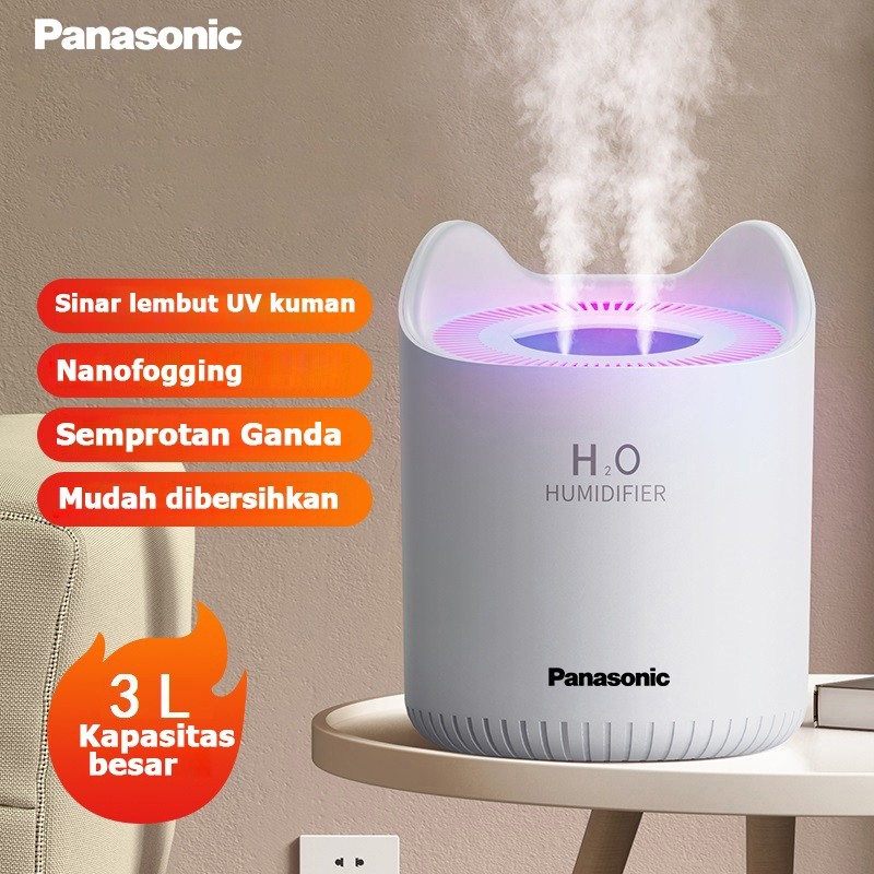 Jual NEW Panasonic Air Humidifier Kapasitas Besar Usb Pembersih Udara ...