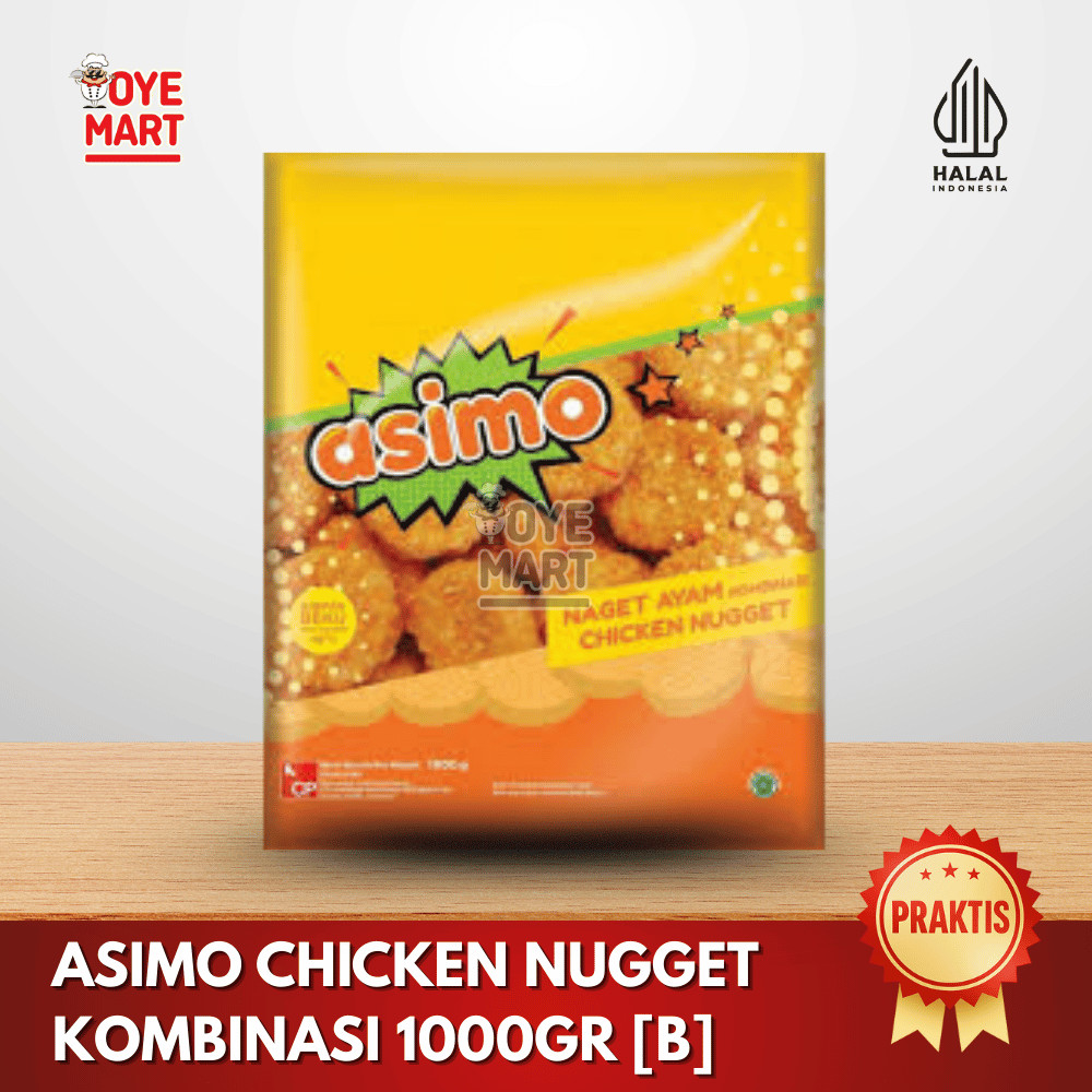 Jual ASIMO CHICKEN NUGGET KOMBINASI 1000GR | Shopee Indonesia