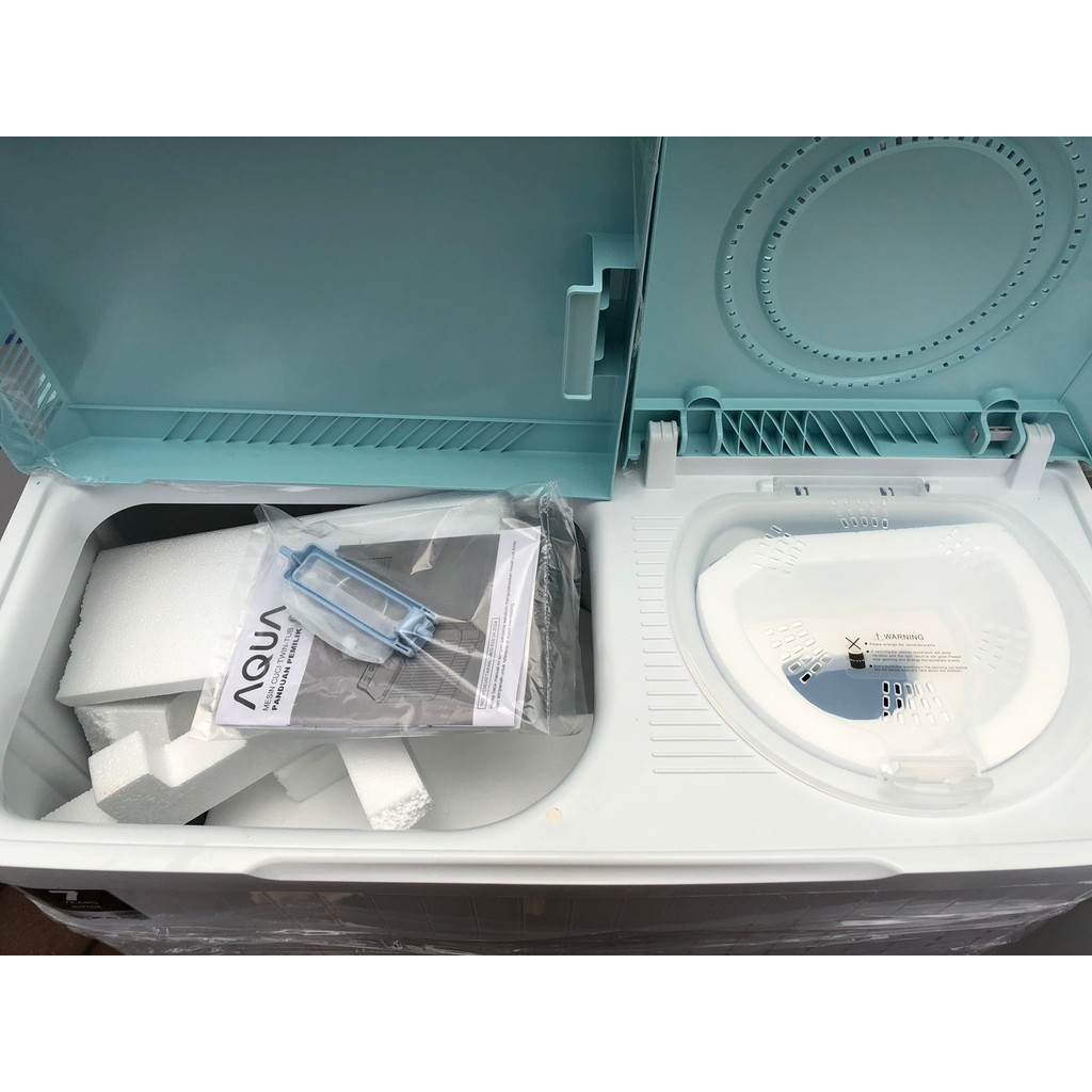 Jual MESIN CUCI AQUA 2 TABUNG QW 9031HT KAPASITAS 9 KG | Shopee Indonesia