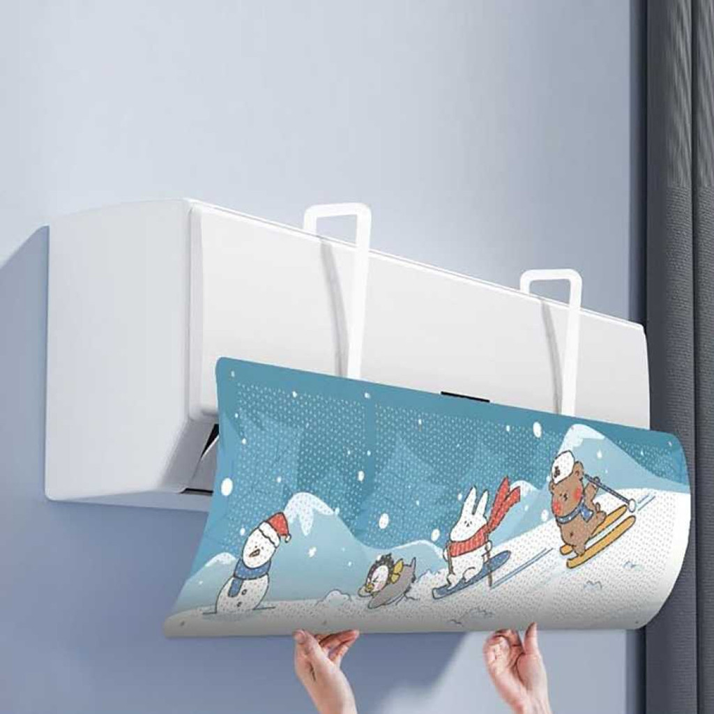 Jual Cover Angin AC Windshield Air Conditioner Deflector Cute Design ...