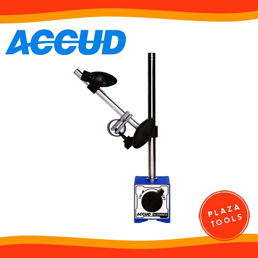 Jual Stand Dial Indicator ACCUD Magnetic Stand Base Universal | Shopee Indonesia