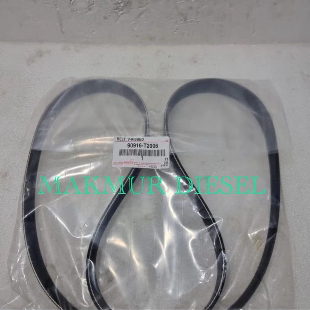 Jual FAN BELT HILUX VIGO/INNOVA DIESEL/FORTUNER DIESEL 90916-T2006 ...