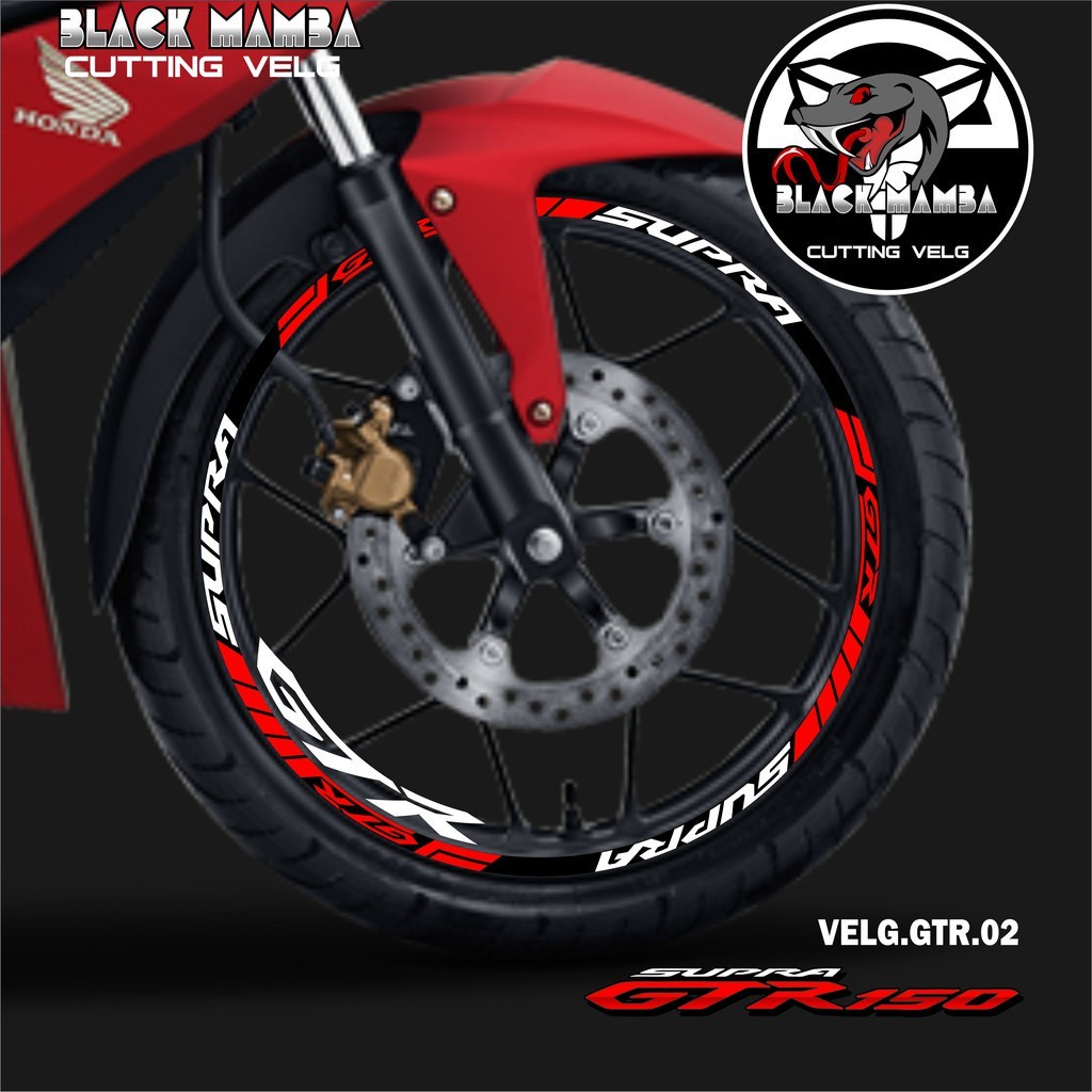 Jual CUTTING STICKER VELG GTR - STIKER LIS LIST VARIASI BAN/VELG HONDA ...