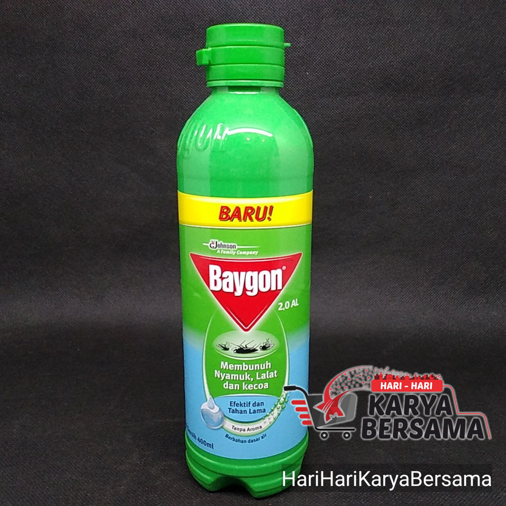 Jual ANTI NYAMUK INSEKTISIDA BAYGON TANPA AROMA BOTOL 400ML | Shopee ...
