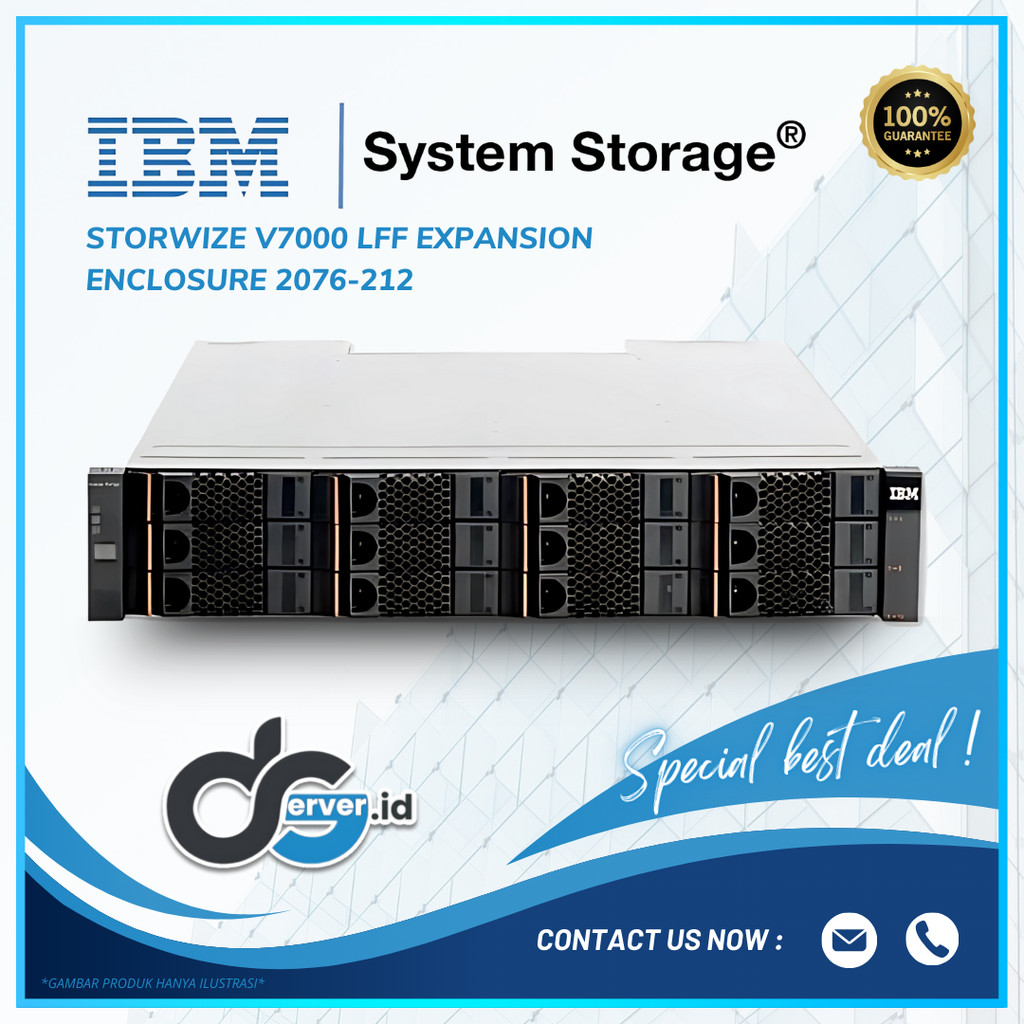 Jual IBM Storwize V7000 LFF Expansion Enclosure 2076-212 | Shopee Indonesia