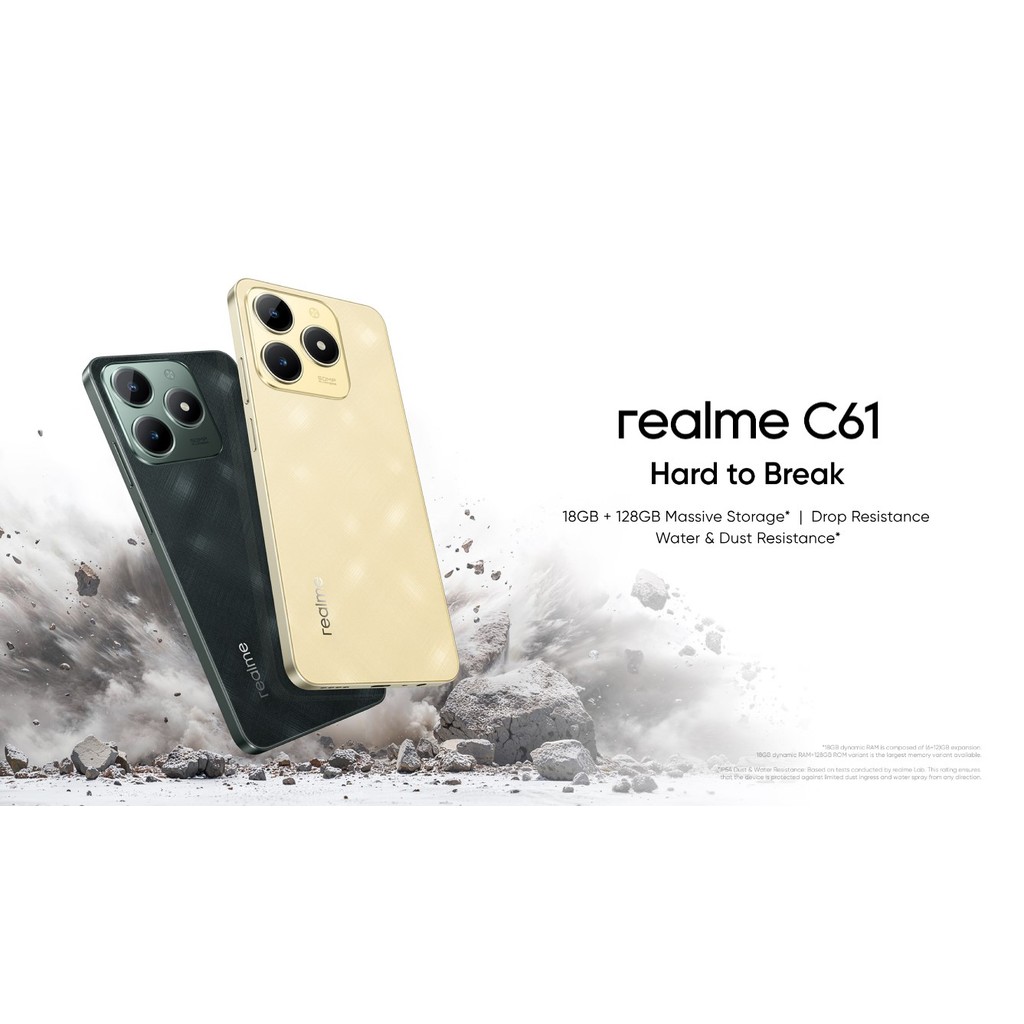 Jual realme C61 8/128GB - Garansi Resmi | Shopee Indonesia