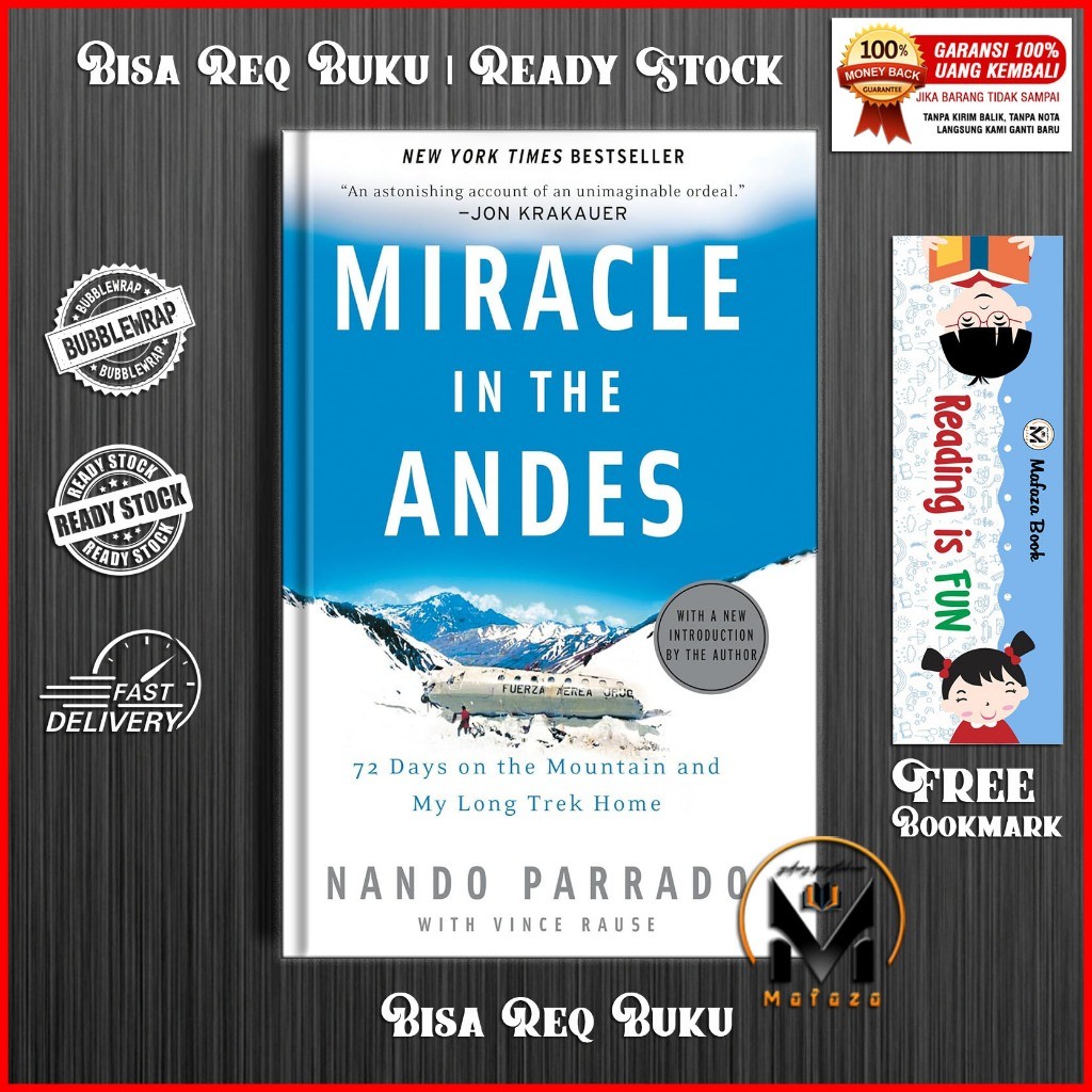 Jual Miracle in the Andes: 72 Days on the Mountain and My Long Trek ...