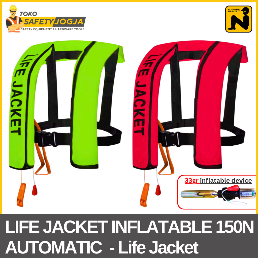 Jual Inflatable Life Jacket Pelampung Automatic CO2 / Life Jacket ...
