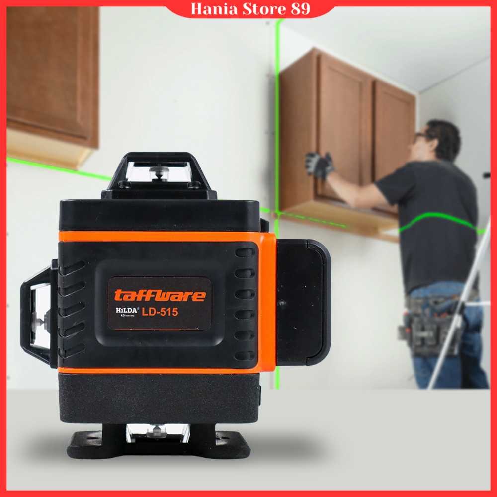 Jual Taffware Hilda Laser Level Self Leveling 4D 16 Line with Remote ...