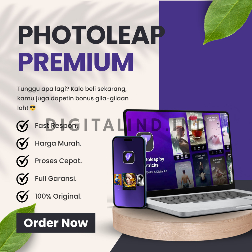 Jual Paket Leap iOs & Android Premium PRO ( PhotoLeap / Photo Leap ...