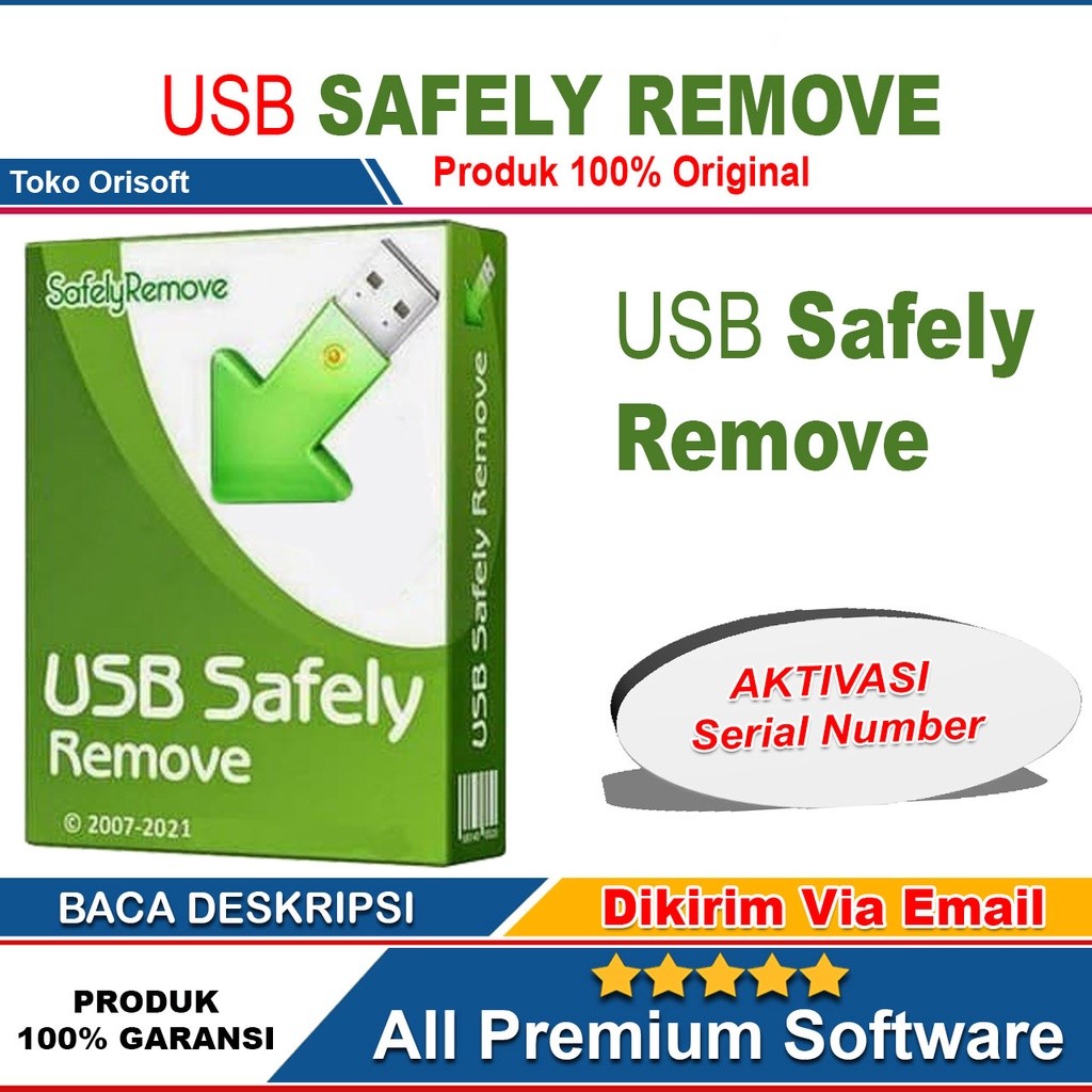 Jual Lisensi USB Safely Remove V6.4.3 Full Version + Serial Number ...