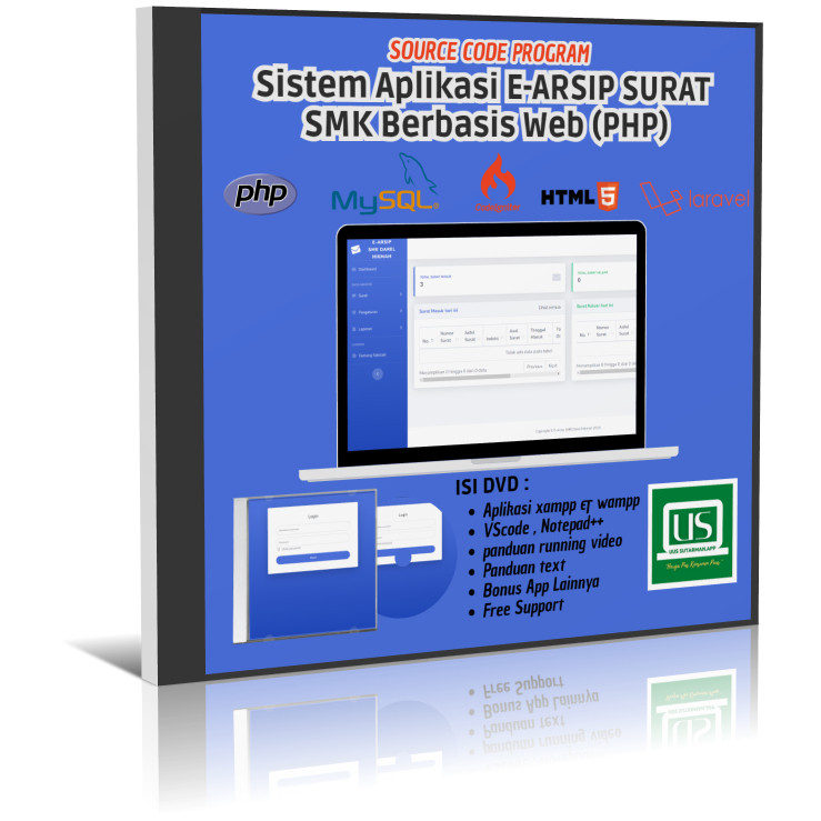 Jual Source Code Aplikasi Arsip Surat Masuk dan Keluar berbasis web | Shopee Indonesia