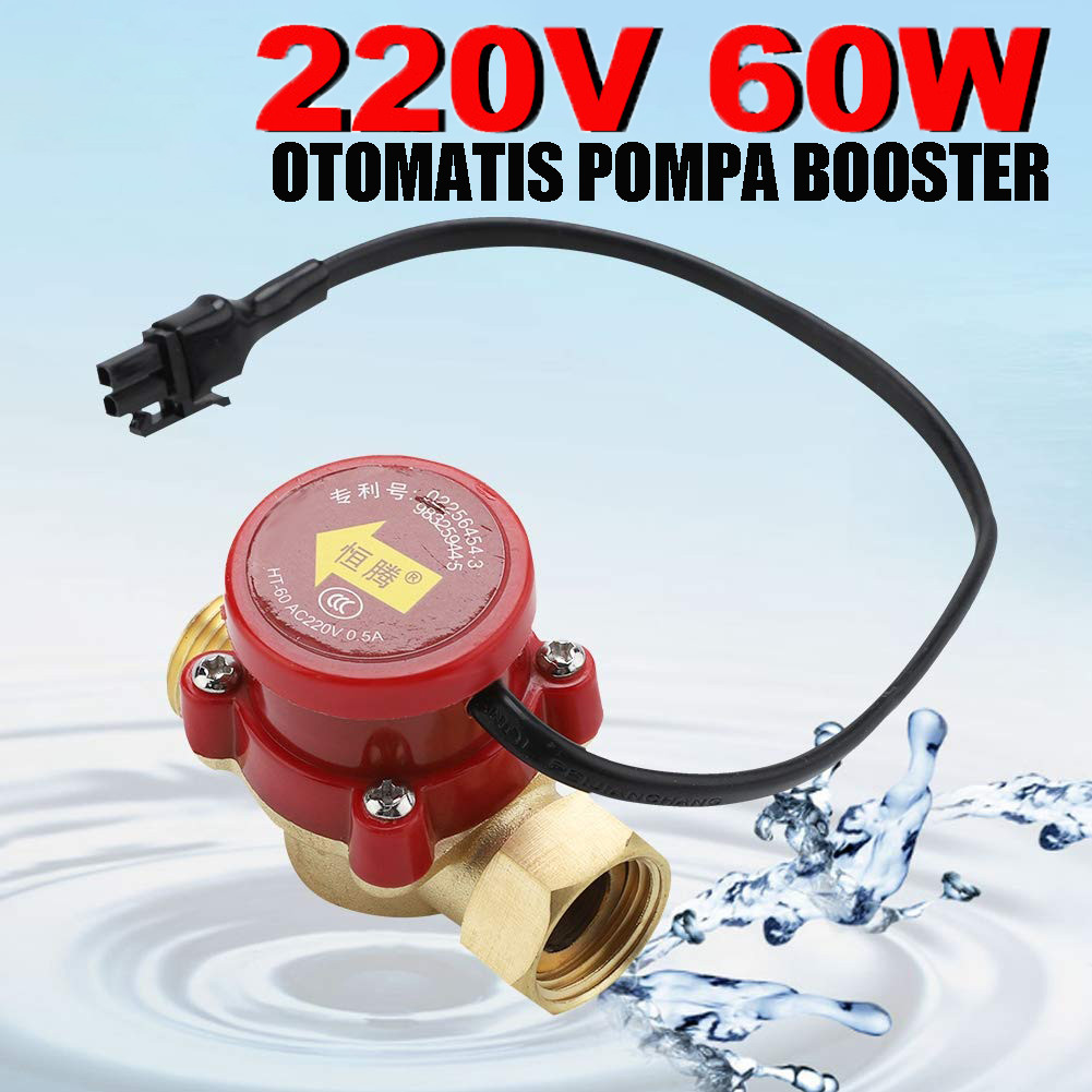 Jual Otomatis Pompa Booster Brass 220V 60W Pompa Booster Otomatis Water ...