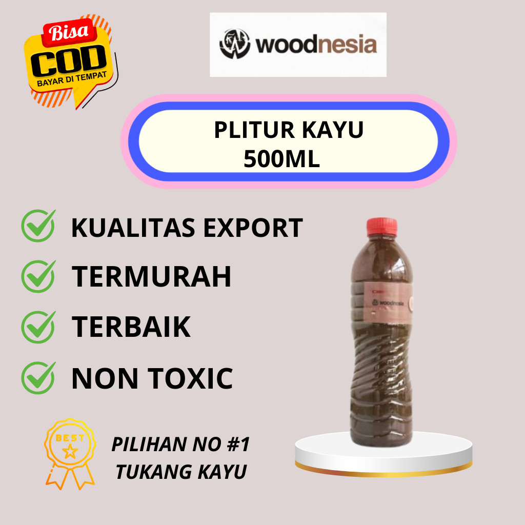 Jual [COD] Politur Plitur Kayu Jati Mahoni Walnut Palisander Akasia ...
