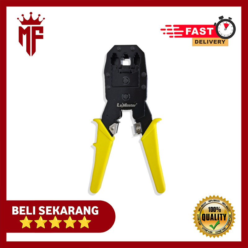 Jual TANG CRIMPING MODULAR PLUG LO'MASTER KUNING | Shopee Indonesia