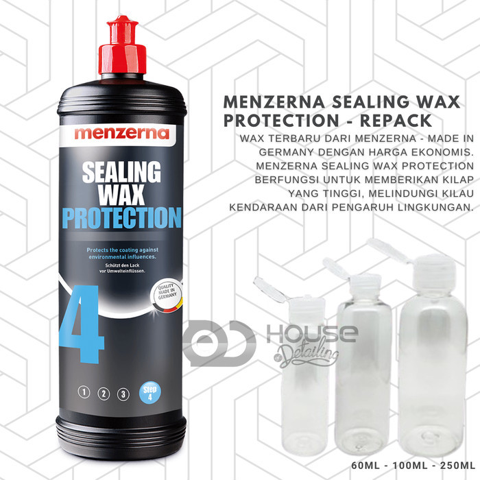 Jual MENZERNA SEALING WAX PROTECTION - REPACK | Shopee Indonesia