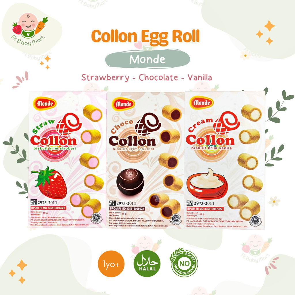 Jual MONDE - Collon Biskuit Krim | Cemilan Snack Anak Biskuit HALAL ...