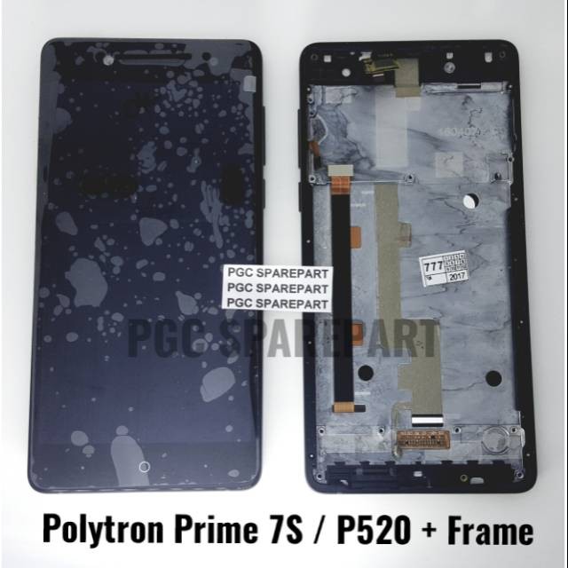 Jual Original OEM LCD Touchscreen Fullset + Frame Polytron Prime 7S ...