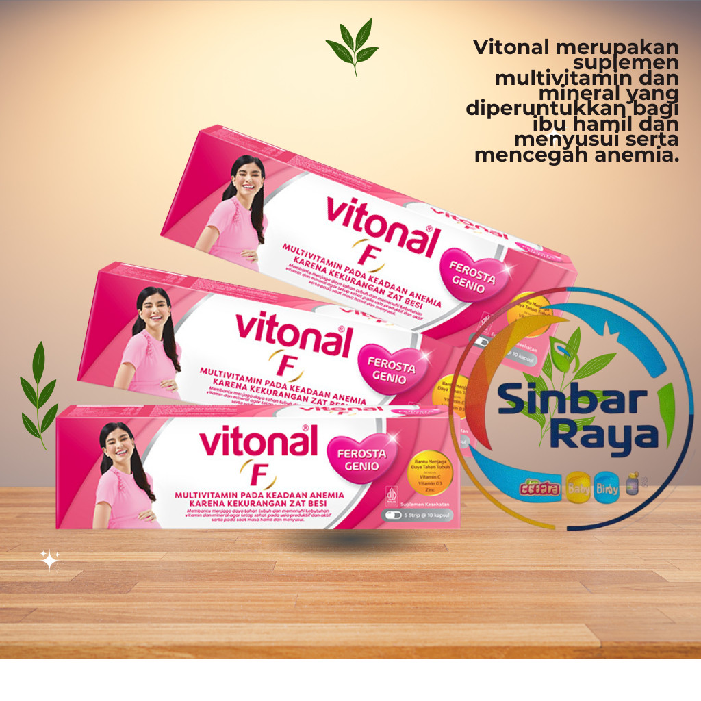 Jual Vitonal F Multivitamin pada Keadaan Anemia Karena Kekurangan Zat ...