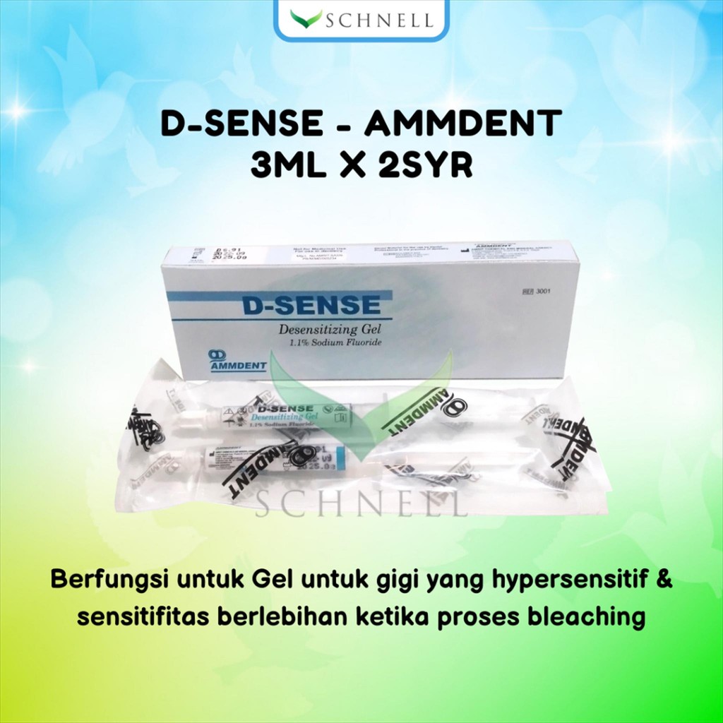 Jual D-Sense / Desensitizing Gel / Desensitisasi / Desensitasi / Gel ...