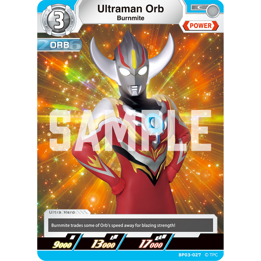 Jual Ultraman Card Game Ultraman Orb, Burnmite BP03-027 C | Shopee Indonesia