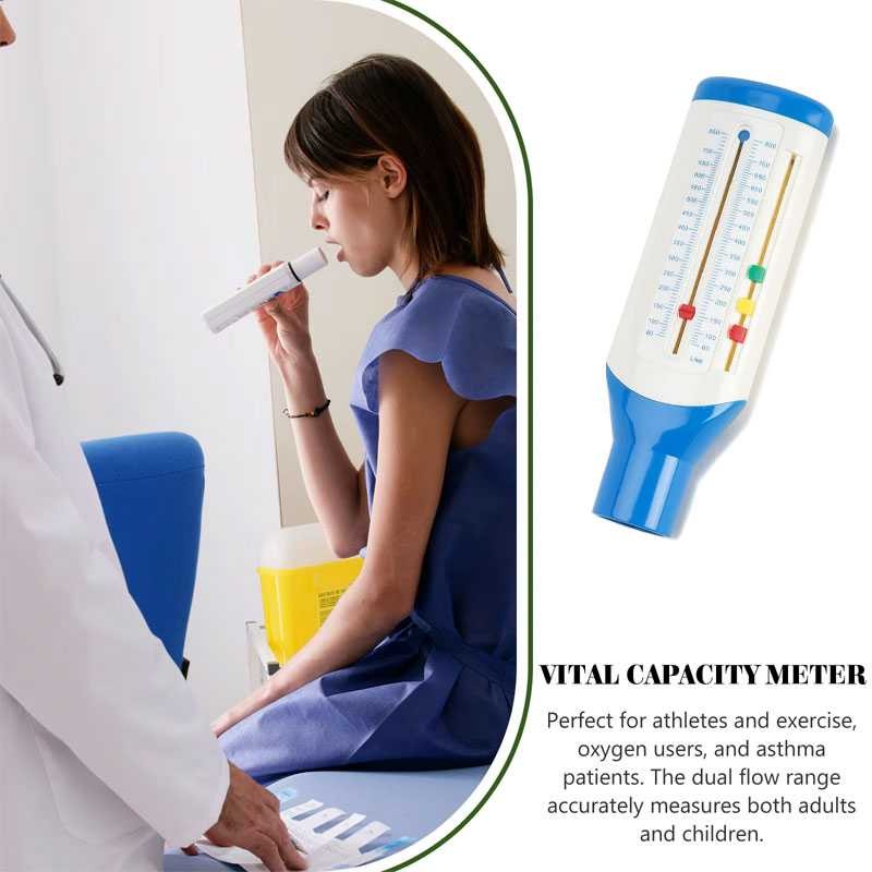 Jual LIFE LINE Peak Flow Meter Mini Alat Ukur Pernapasan Monitor Paru ...