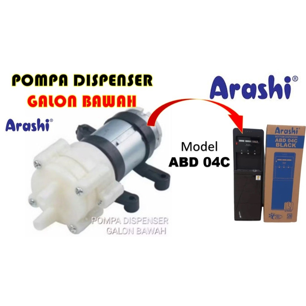 Jual Dinamo Pompa Dispenser Galon Bawah Multi Universal Sharp Sanken ...
