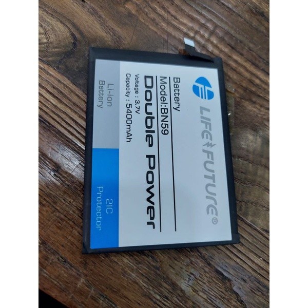 Jual Baterai LIFE FUTURE XIAOMI REDMI NOTE 10 / NOTE 10S / BN59 BN-59 ...
