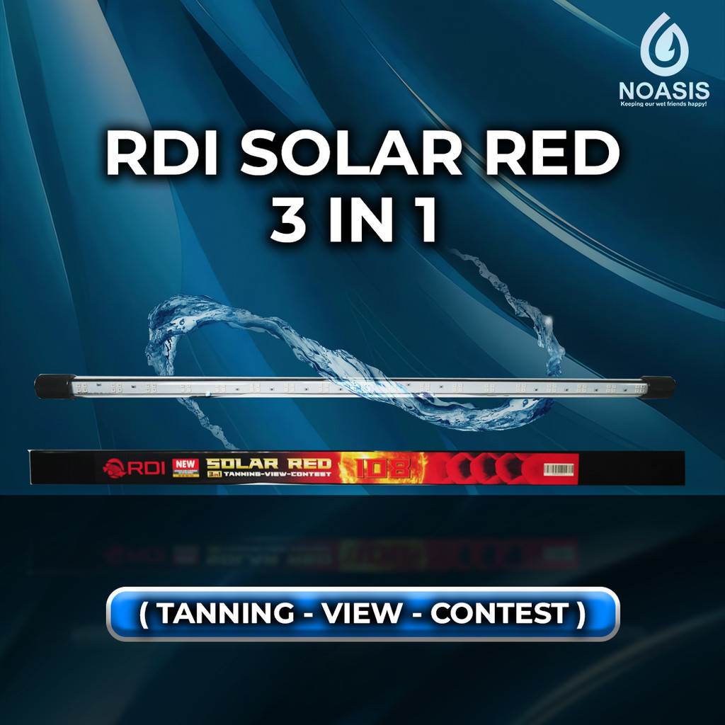 Jual RDI LED SOLAR RED 3 IN 1 Lampu Tanning View Kontes Arwana RDI SR ...