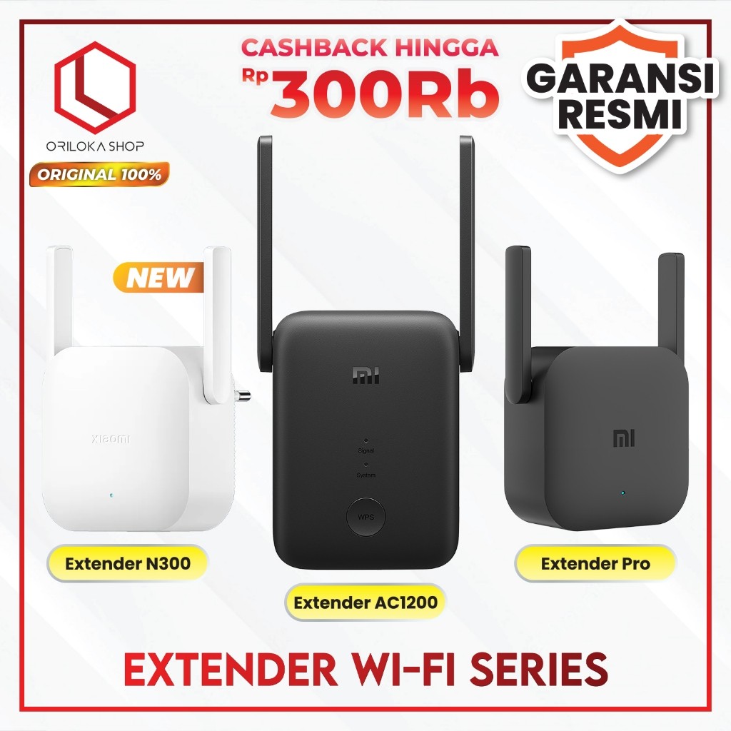 Jual Xiaomi Mi WiFi Range Extender Repeater Pro / Repeater AC1200 | Penguat Sinya Pemancar ...