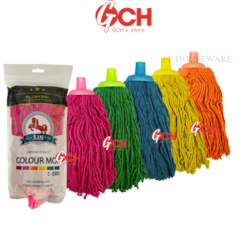 Jual Kain Pel Warna KP Warna D10004+Gagang Kayu/ Mop Lantai | Shopee ...