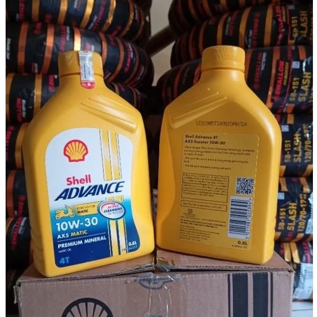 Jual Oli Motor Matic Terbaik Shell Advance AX5 Scooter 10W-30 0,8L Special Edition | Shopee ...