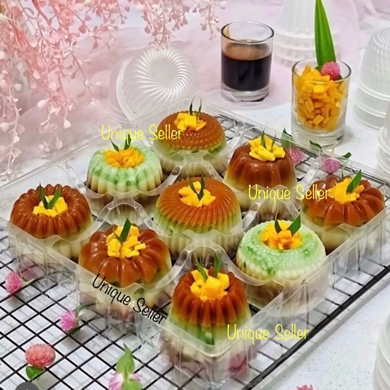 Jual 1pcs Cetakan Puding Mini Agar Ager Pudding Jelly Bavaya Twist ...