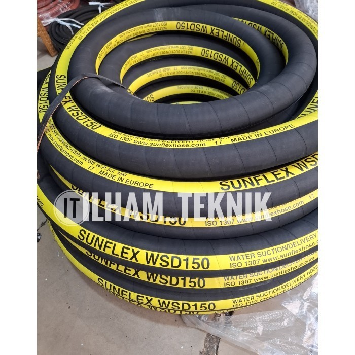 Jual Sunflex WSD 150 ukuran 2 1/2" inch water suction discharge hose | Shopee Indonesia