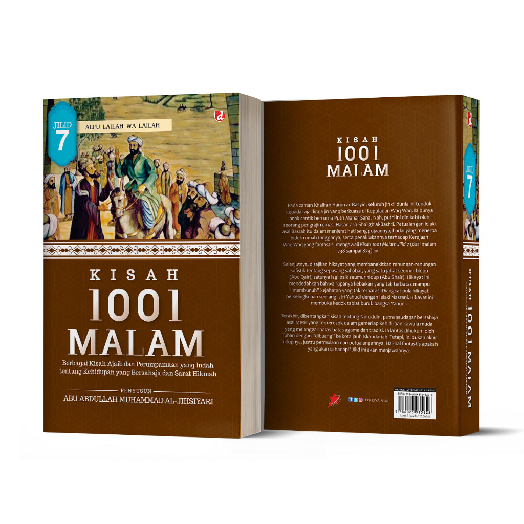Jual Buku Kisah 1001 Malam Jilid 7 - Abu Abdullah Muhammad al-Jihsiyari - DIVA Press-Original ...