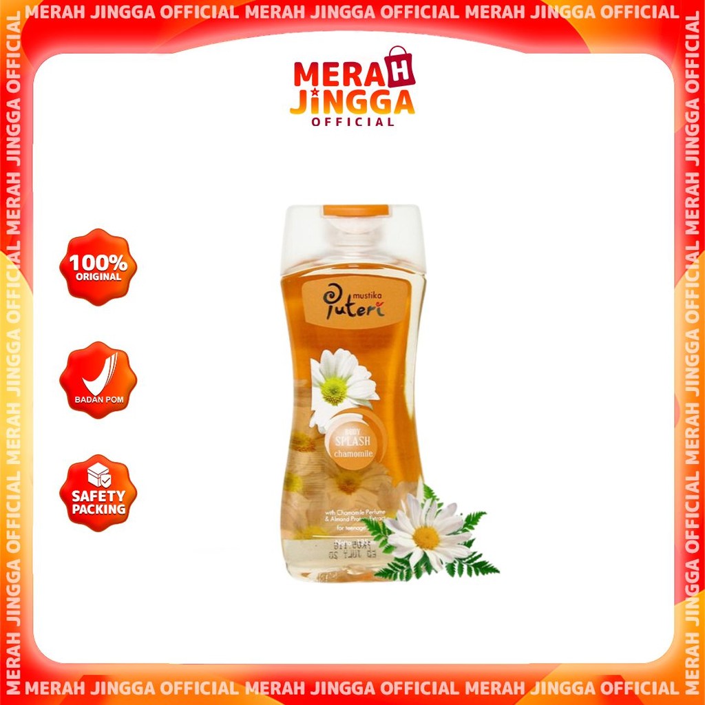 Jual Mustika Puteri Body Splash Chamomile 135ml parfum cologne | Merah ...