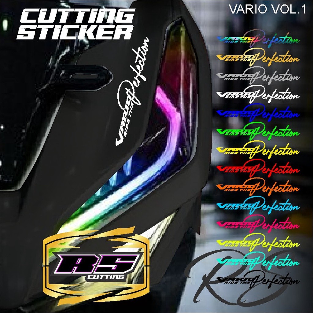 Jual Sticker Vario Perfection -Cutting Stiker Lis Variasi Motor Honda ...