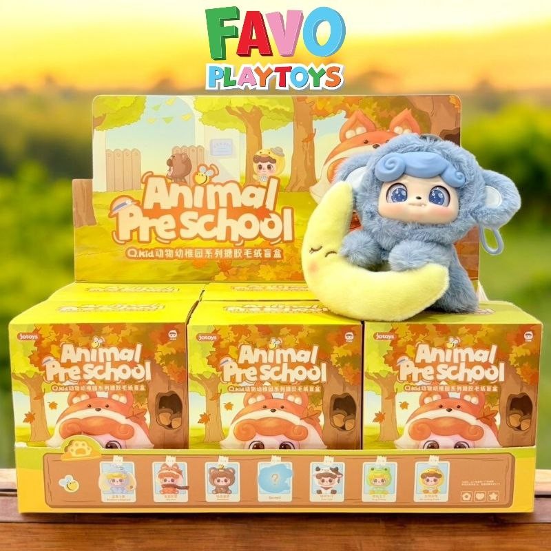 Jual JOTOYS x Q Kid Animal Preschool Series - FULL SET 6 PCS Plush ...