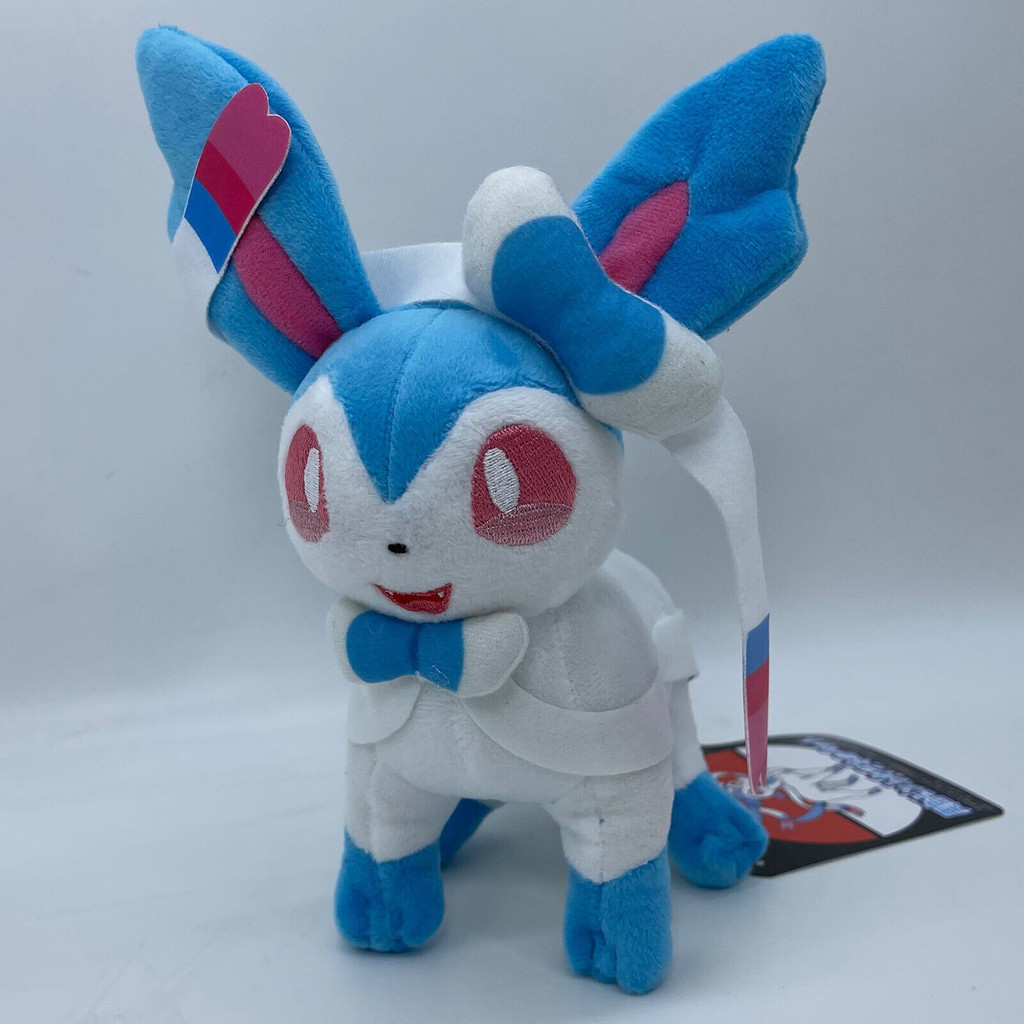 Jual Pokemon Shiny Sylveon Plush Soft Toy Doll Teddy 8" | Shopee Indonesia