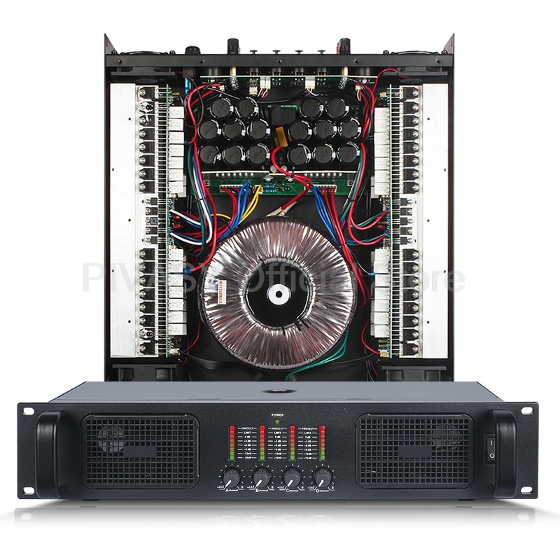 Jual 1450W*4 High Power Professional Sound Amplifier 4 Channel Hifi ...