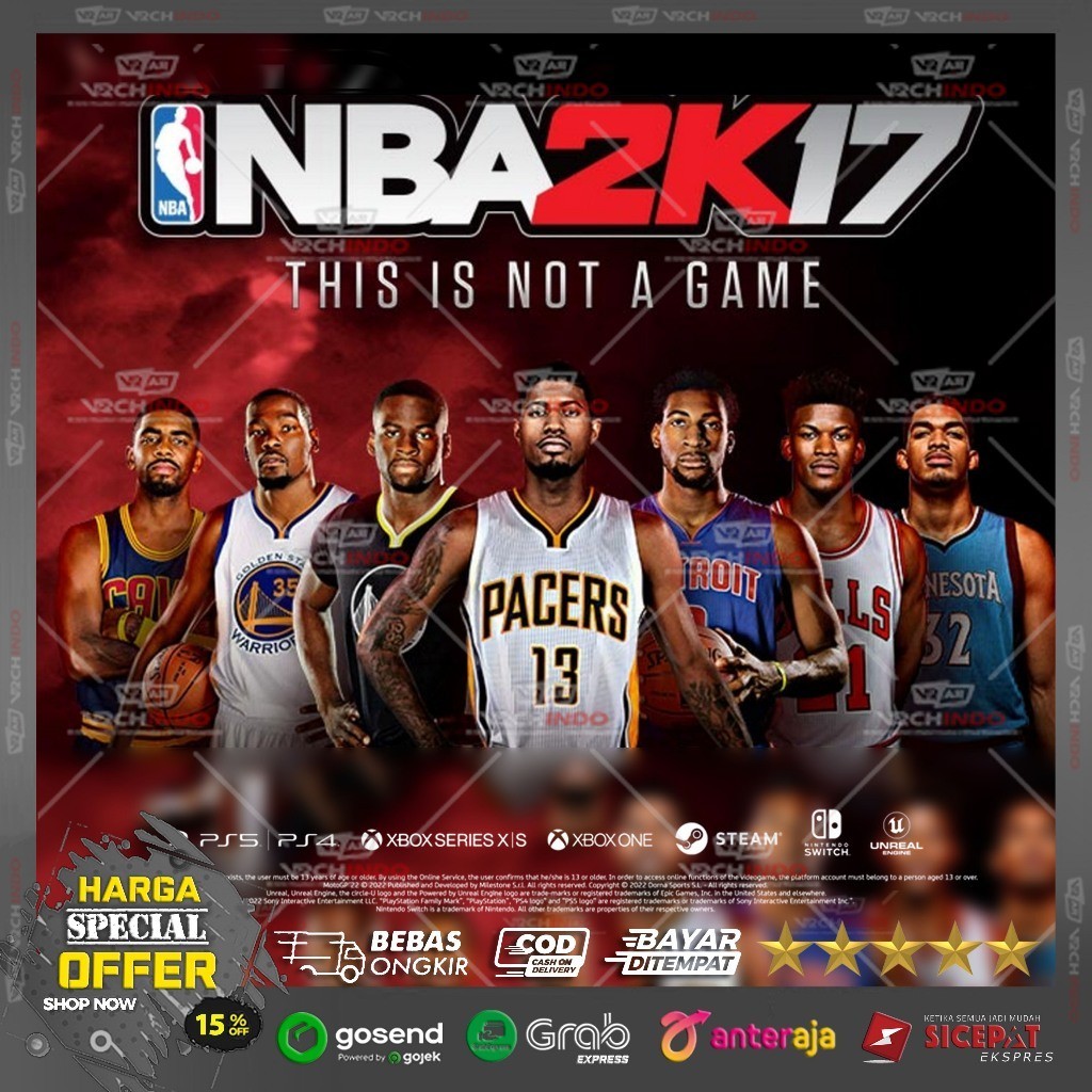 Jual Game 2K17 NBA | Games for Dekstop / PC Komputer / Laptop ...