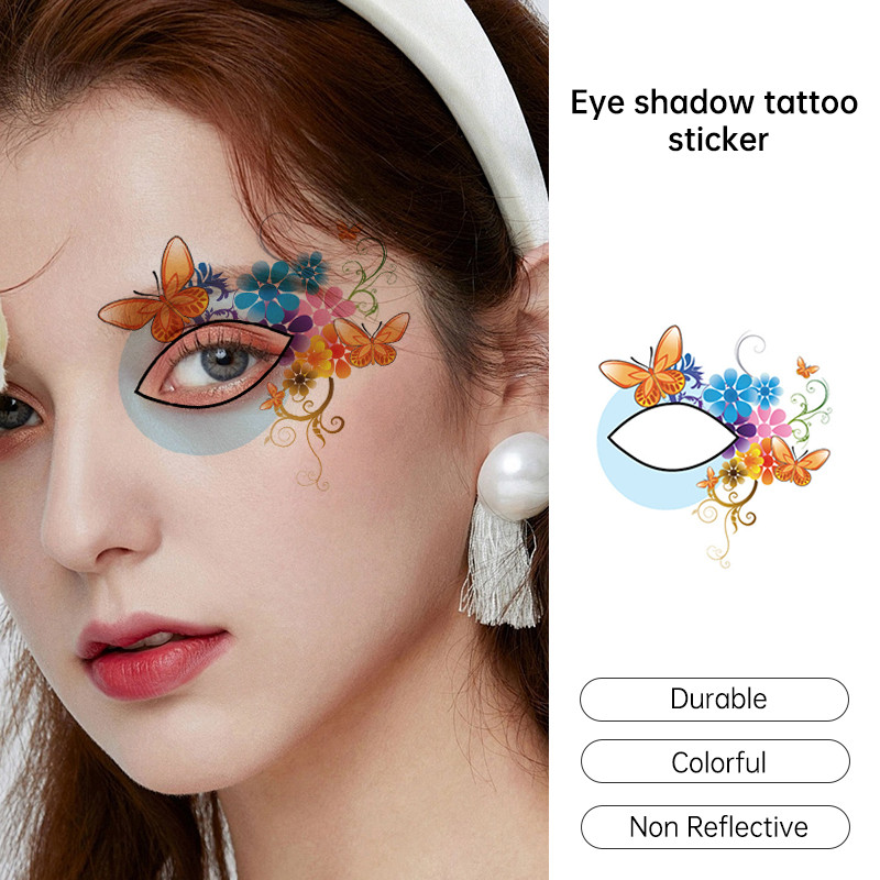 Jual COD-Stiker tato mata tatu air tatuh tato stiker tato yang indah ...