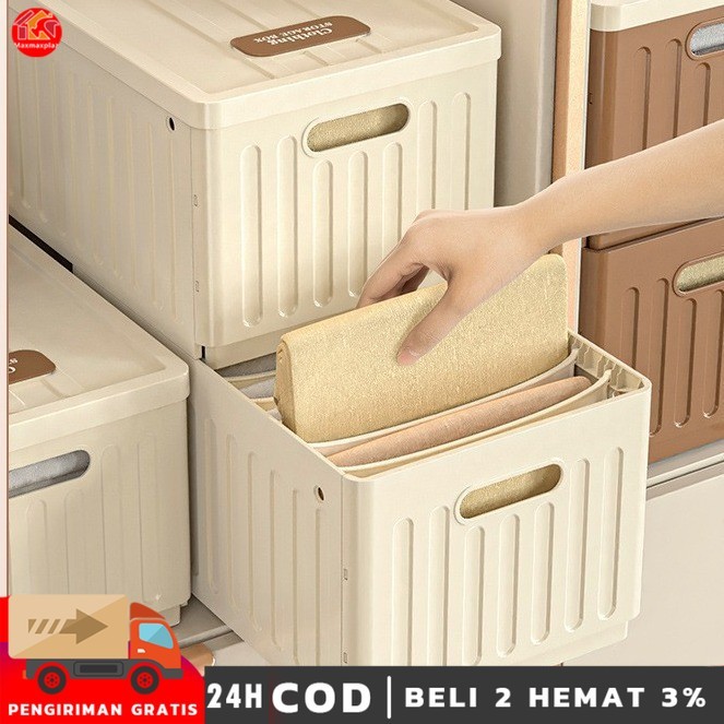 Jual Container Box Storage Organizer Box Tempat Penyimpanan Besar Jumbo ...