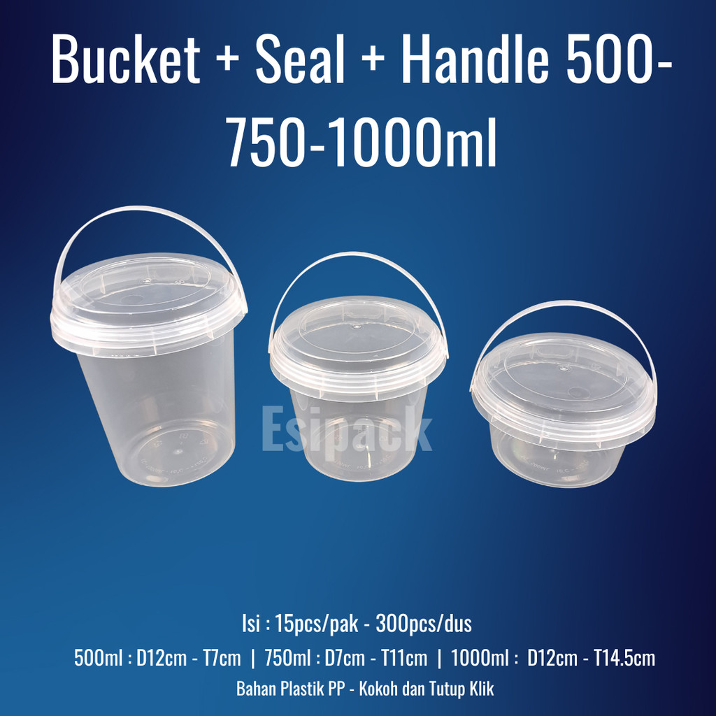 Jual Bucket Thinwall Ember Seal + Handle - Basket Plastik, Plastic ...