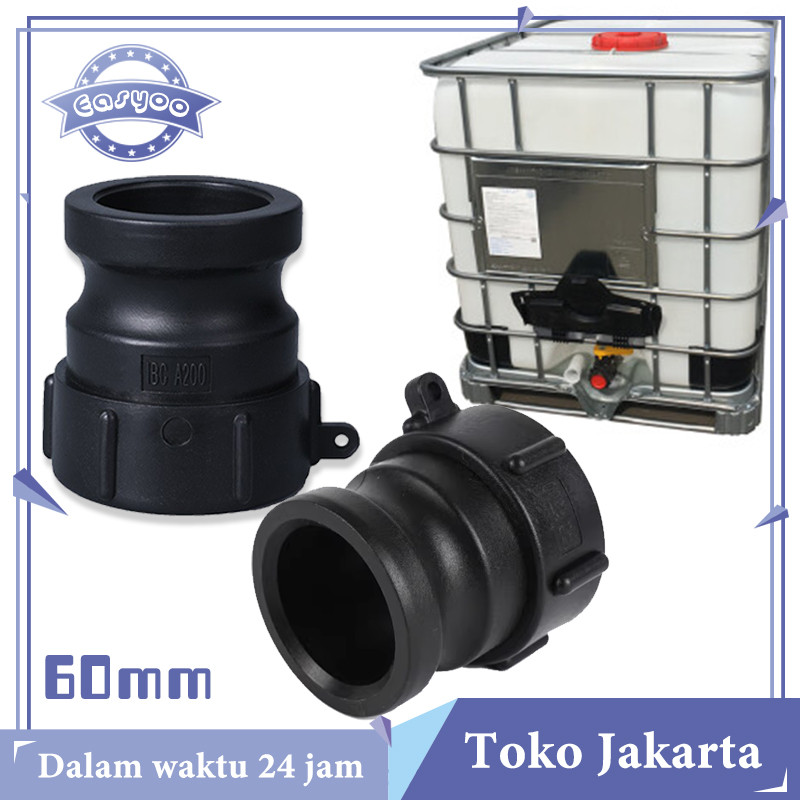 Jual Adaptor Camlock Tangki Tempu IBC Ke Drat Luar 2" Adapter Kran ...