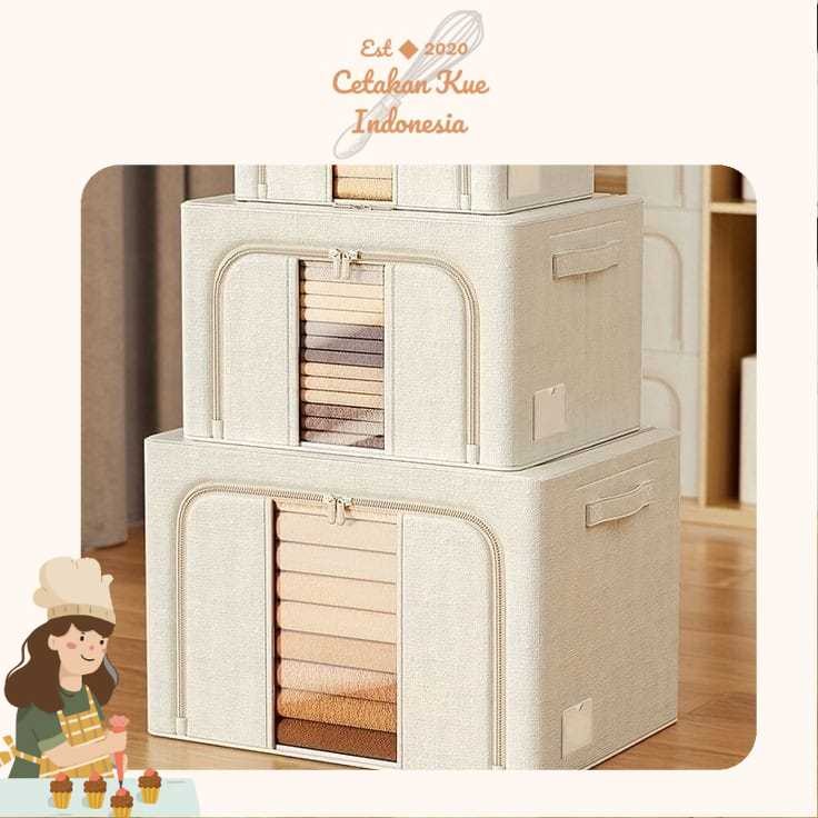 Jual {CKI} Kotak Penyimpanan Pakaian Serbaguna Mainan Box Tahan Lembab ...