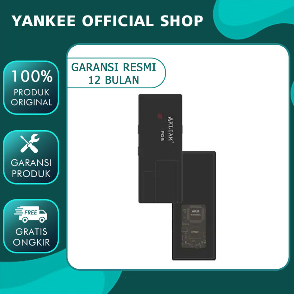 Jual Akliam PD5 AK4493SEQ DAC Chip USB Type C to 3.5mm / 4.4mm ...