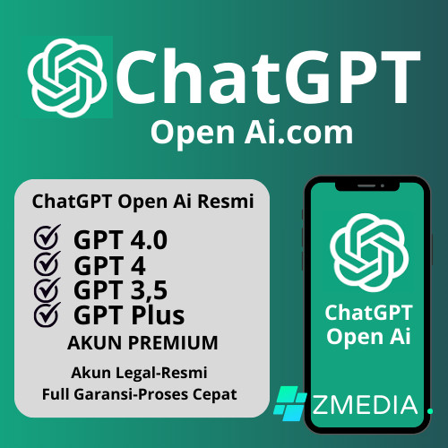 Jual ChatGPT 4 Plus Open Ai Resmi Premium 1 Tahun Full Garansi | Shopee Indonesia